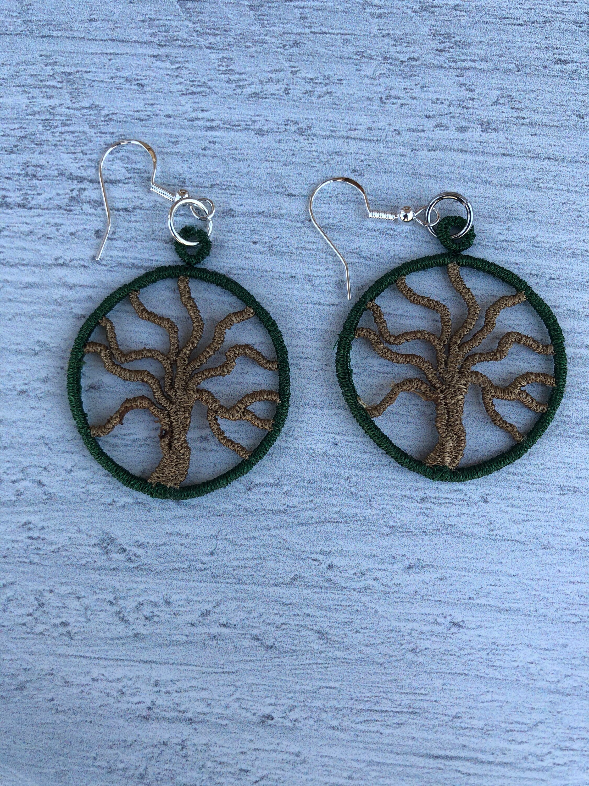The Tree of Life Earrings - Etsy