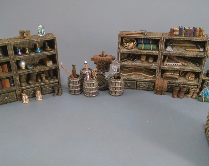 General Store Dnd Miniature Terrain, Dungeons and Dragons, D&D ...