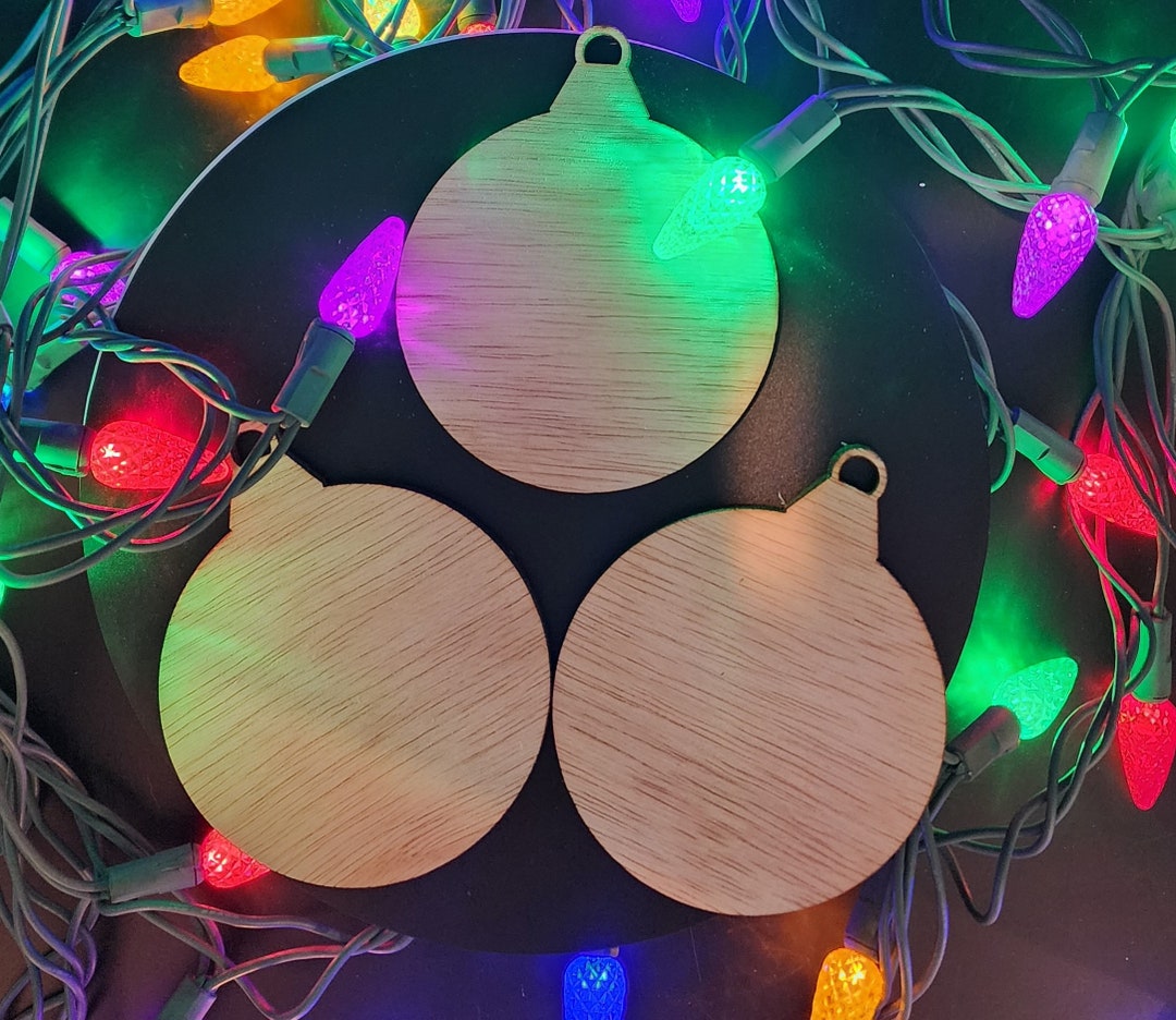 Custom Laser-cut Wooden Ornament Custom Holiday - Etsy