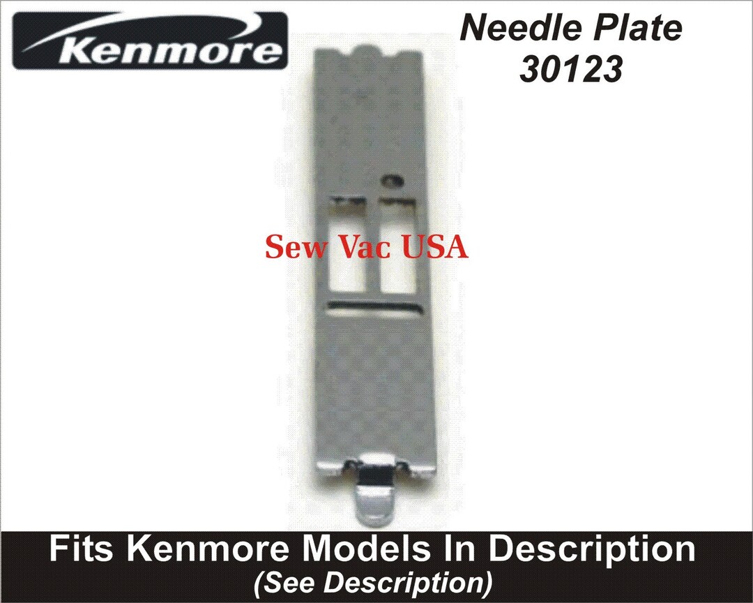 Sears Kenmore Needle Plate "a" 30123 Fits Kenmore Models in Description ...
