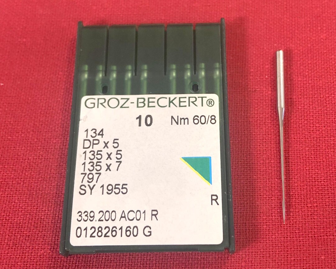 10 GROZ-BECKERT Needle Style 1955, 135x7, 135x5 Dpx5, 134 Size 60/8 - Etsy