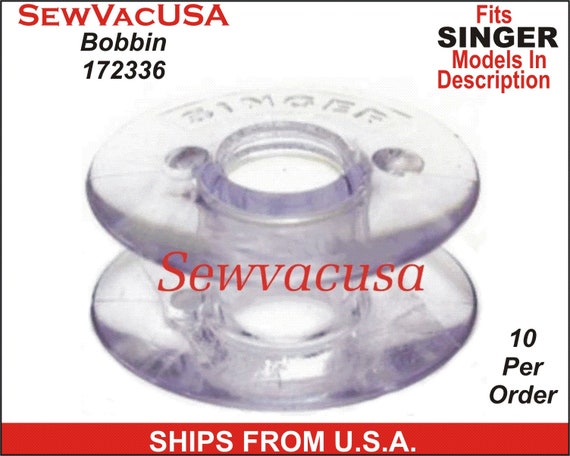 SINGER Class 66 Plastic Bobbin 172336 Fits See Description for | Etsy