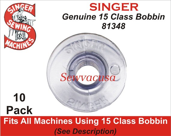 Genuine SINGER Class 15 Plastic Bobbin 81348 Fits All Machines | Etsy