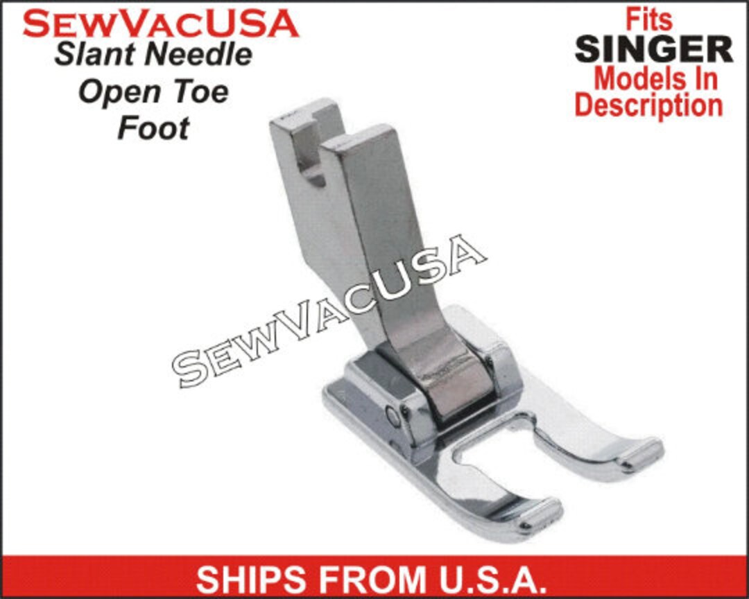 Slant Needle Compatible Open Toe Foot Singer Part Number 11311 Fits All ...