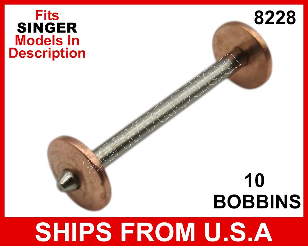 Bobbin 8228 Fits SINGER Models in Description (10 Pack) - Etsy