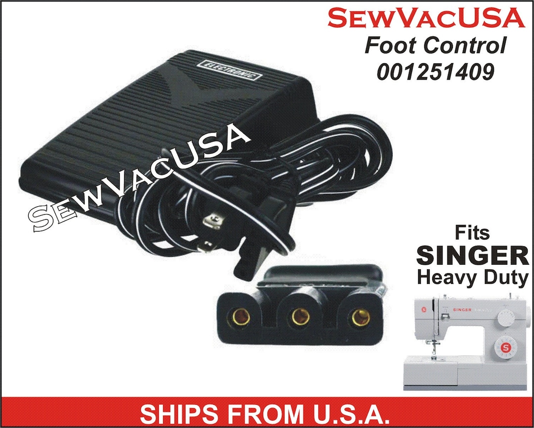 Singer Compatible Foot Control 359102-001 Fits Simple, Tradition, Heavy ...