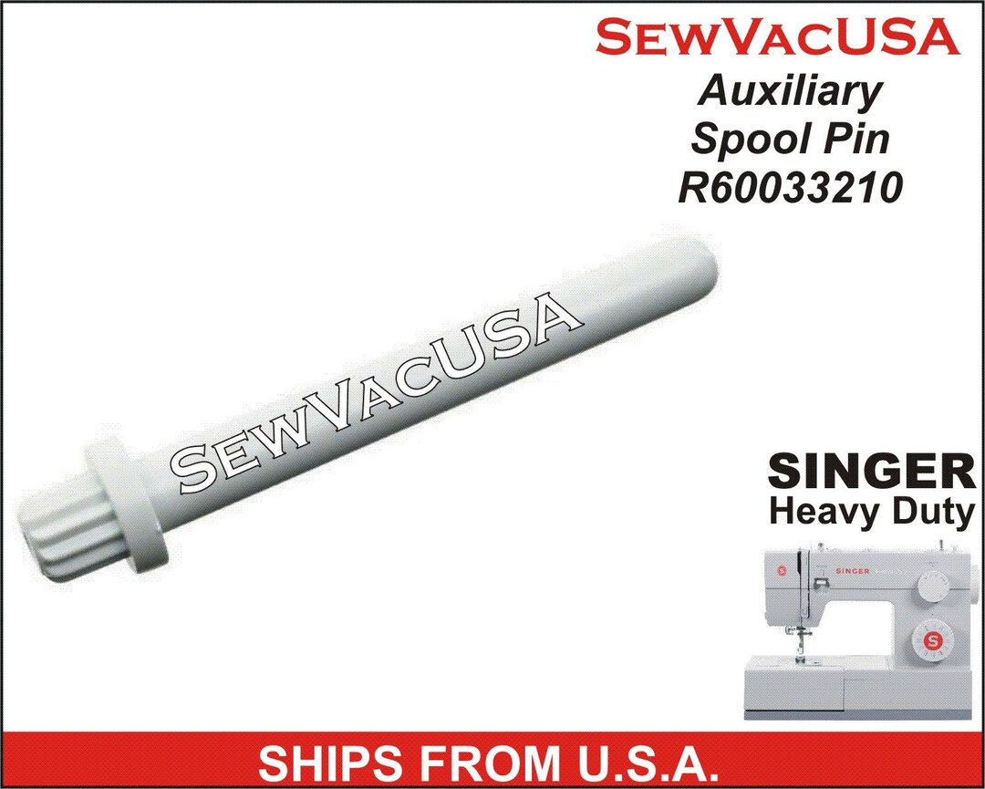 Singer Heavy Duty Compatible Auxiliary Spool Pin Fits All Heavy Duty ...