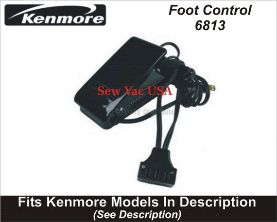 Kenmore Foot Control Complete 6813 Fits Most 158 Flat Bed - Etsy