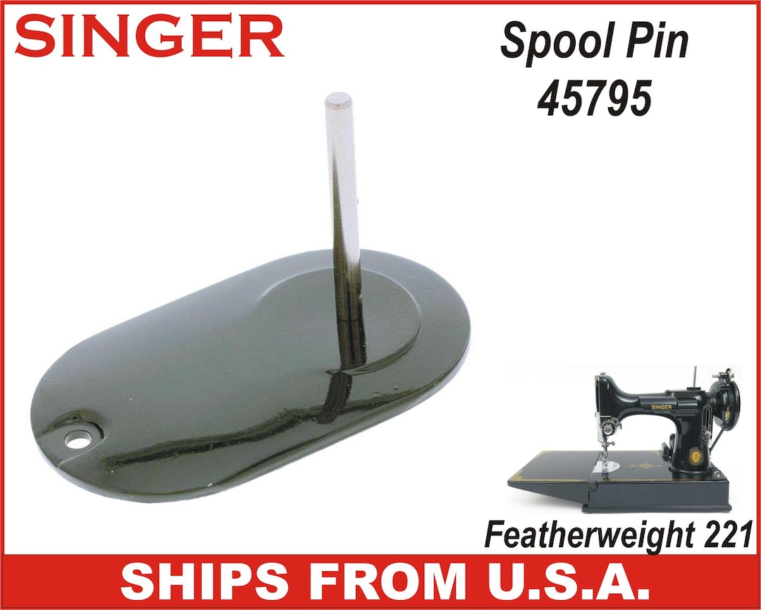 SINGER Featherweight Model 221 Spool Pin 45795 Also Fits SINGER 222 - Etsy