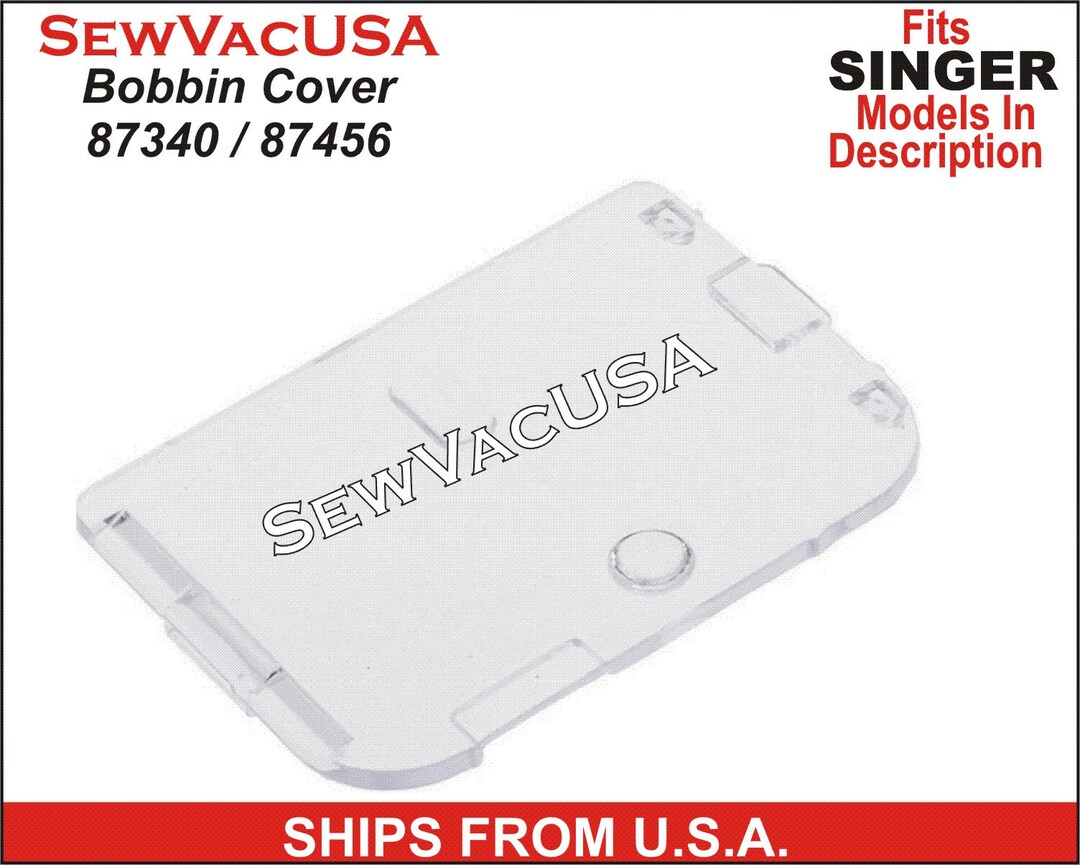 Bobbin Cover Singer Part Number 87340 Fits Singer Sewing Machines ...