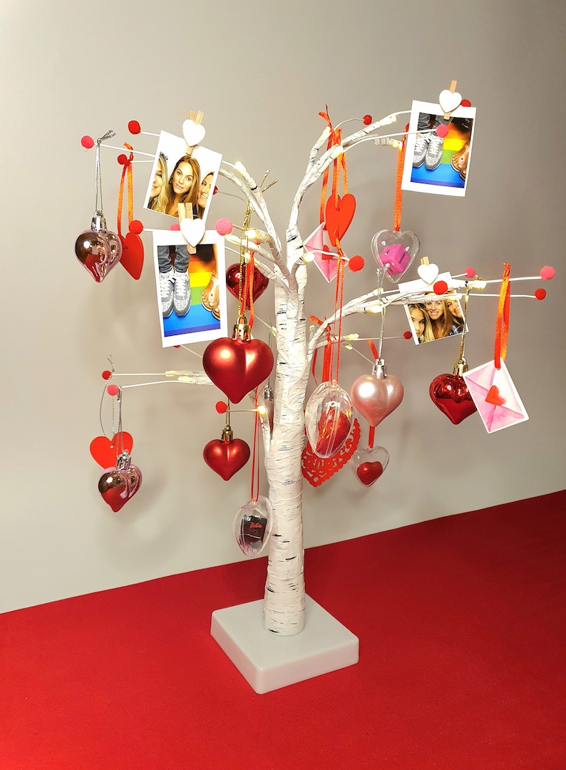 Valentine Tree Display | Shop Window Decor | Valentine's Tabletop Tree ...