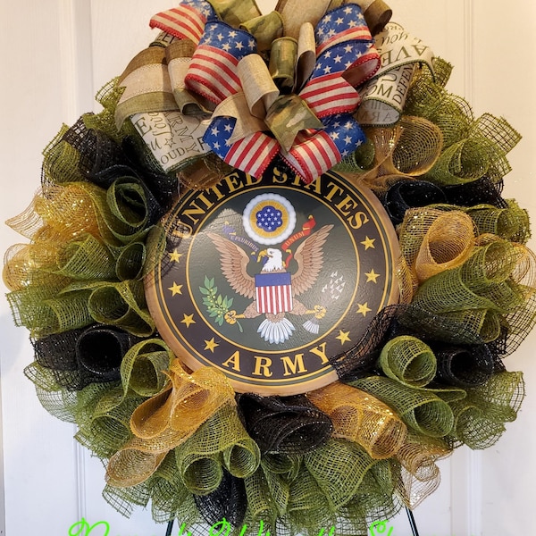 Military Wreath - Etsy