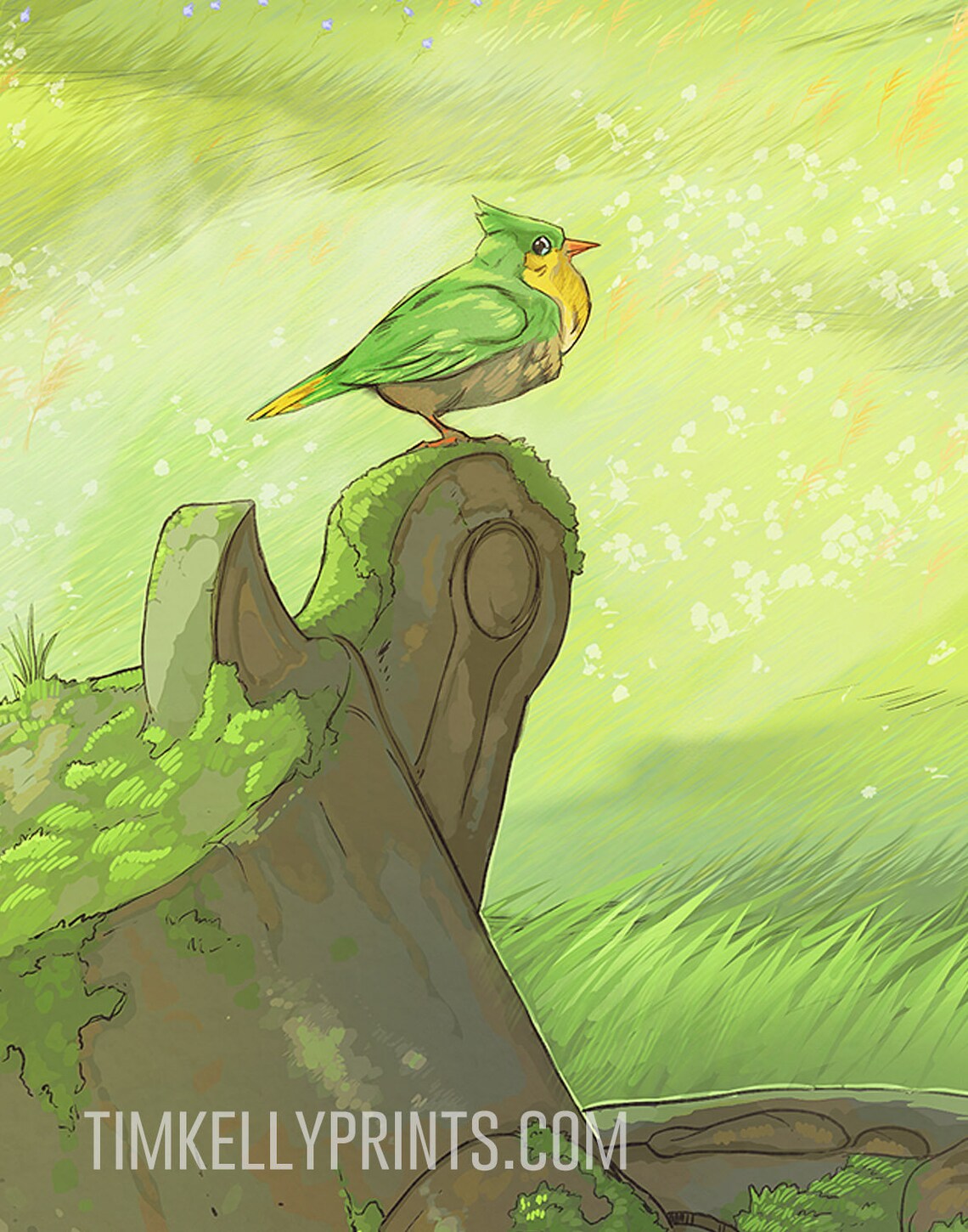 Hyrule Field Art Print: Breath of the Wild Fanart - Etsy