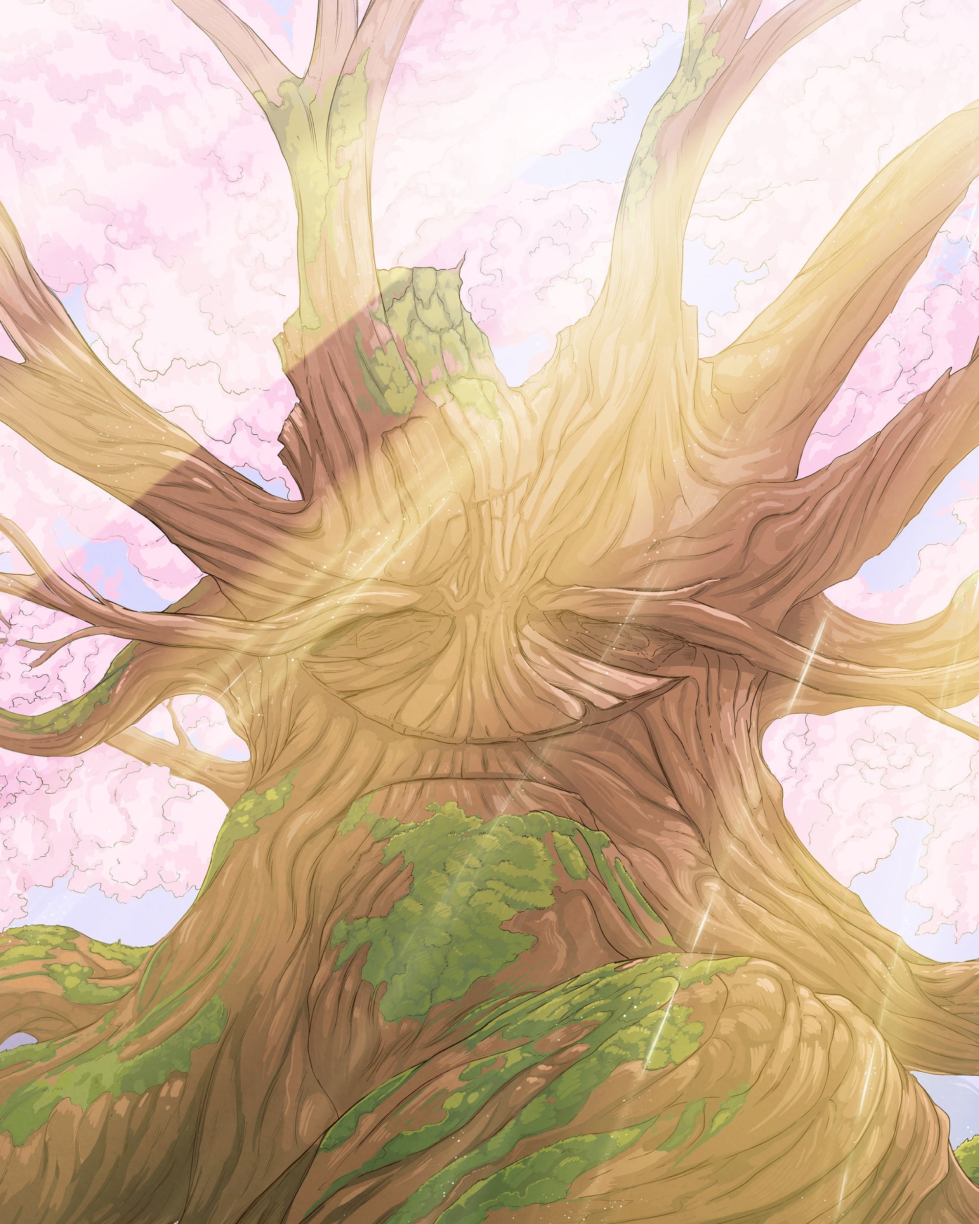 KOROK FOREST Artwork Print the Legend of Zelda Breath of the - Etsy