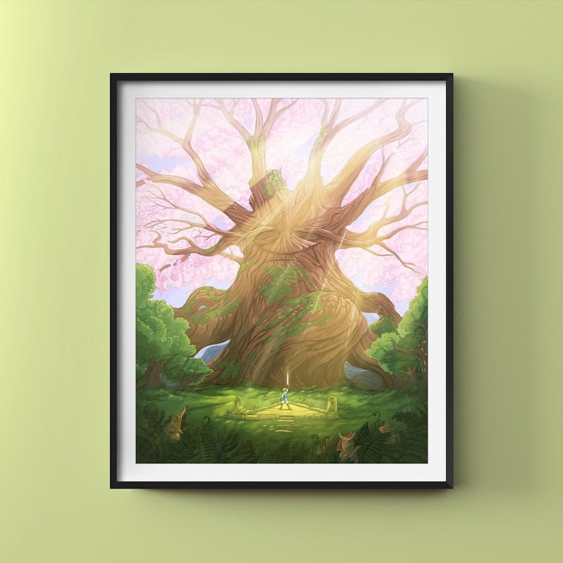 Korok Forest Wall Art - Etsy
