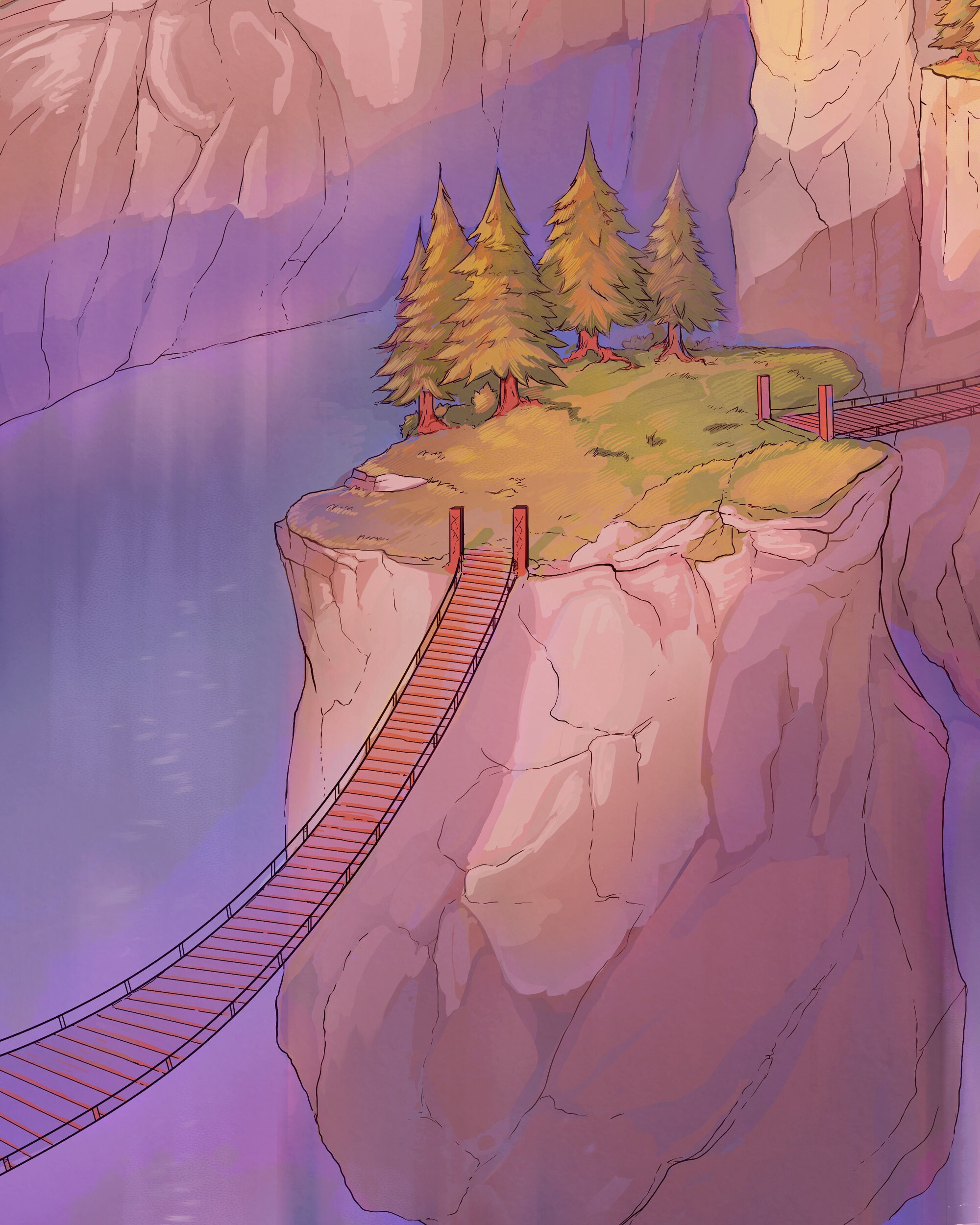 RITO VILLAGE Artwork Print the Legend of Zelda Breath of the - Etsy