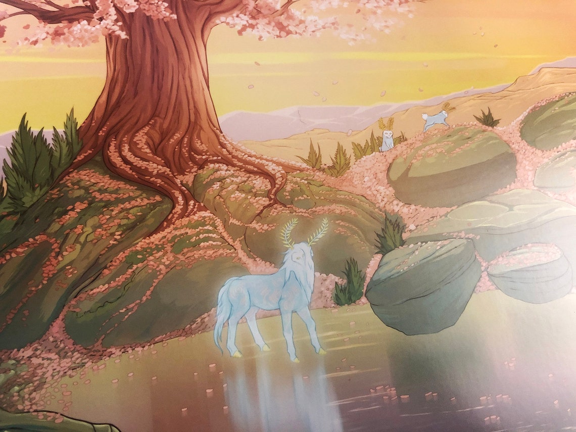 SATORI MOUNTAIN Print The Legend of Zelda Breath of the Wild | Etsy