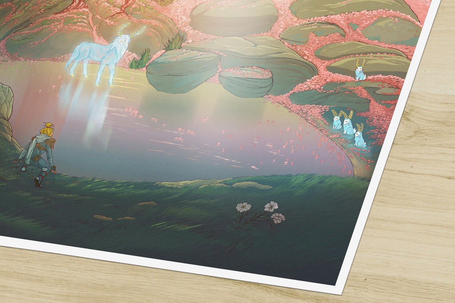 Satori Mountain Print: Legend of Zelda, Breath of the Wild Fanart - Etsy