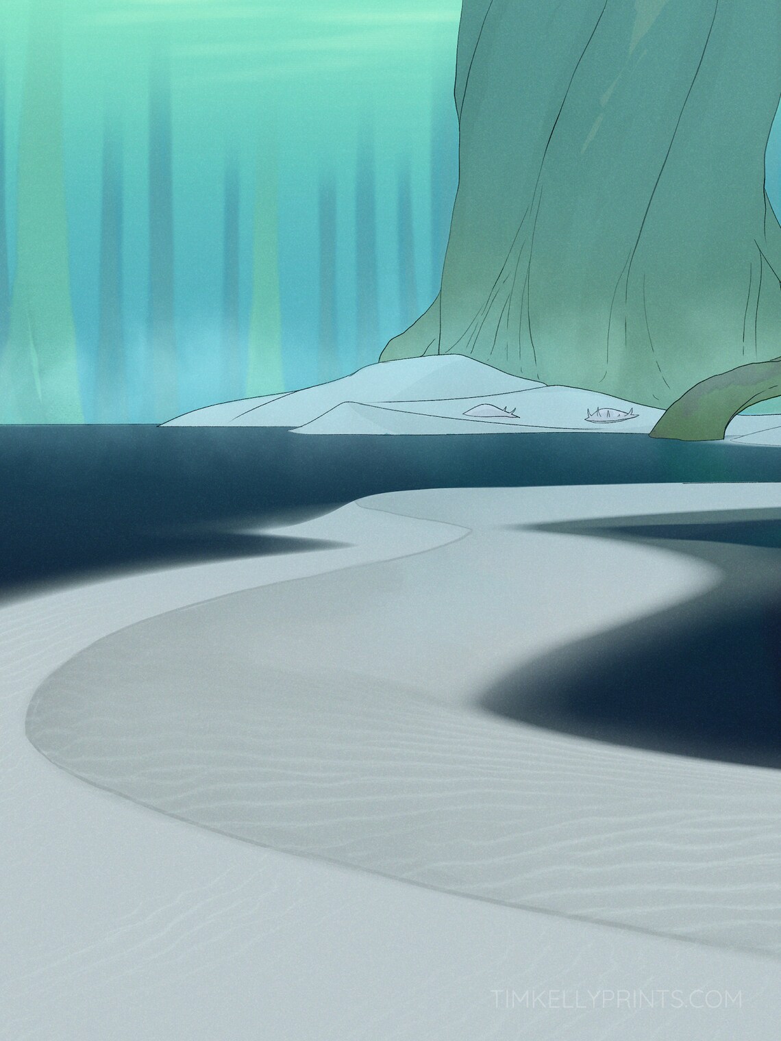 ASH LAKE Dark Souls Original Fanart Fine Art Gaming Print - Etsy