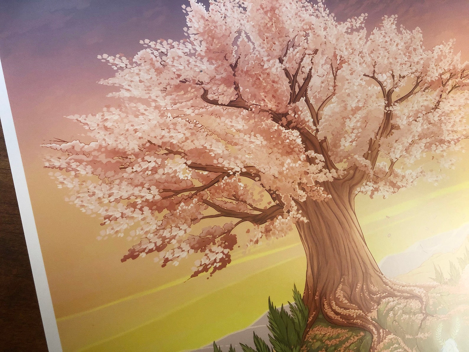 SATORI MOUNTAIN Print The Legend of Zelda Breath of the Wild | Etsy