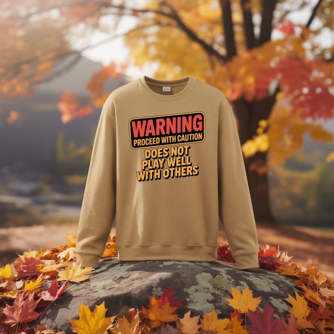 WARNING Proceed With Caution PNG 300 Dpi - Etsy