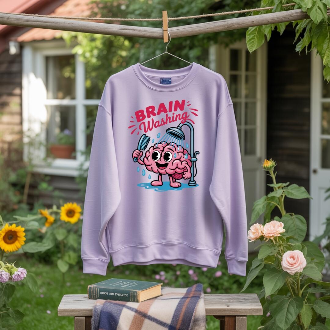 BRAINWASHING Funny Design PNG 300 Dpi - Etsy
