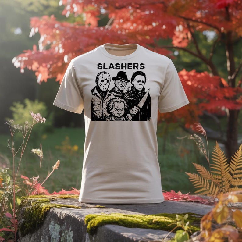SLASHERS Halloween Horror Characters V2 PNG 300 Dpi - Etsy