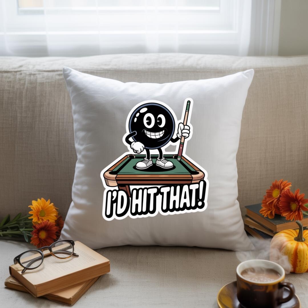 I'D HIT THAT Humorous Pool Png 300 Dpi - Etsy