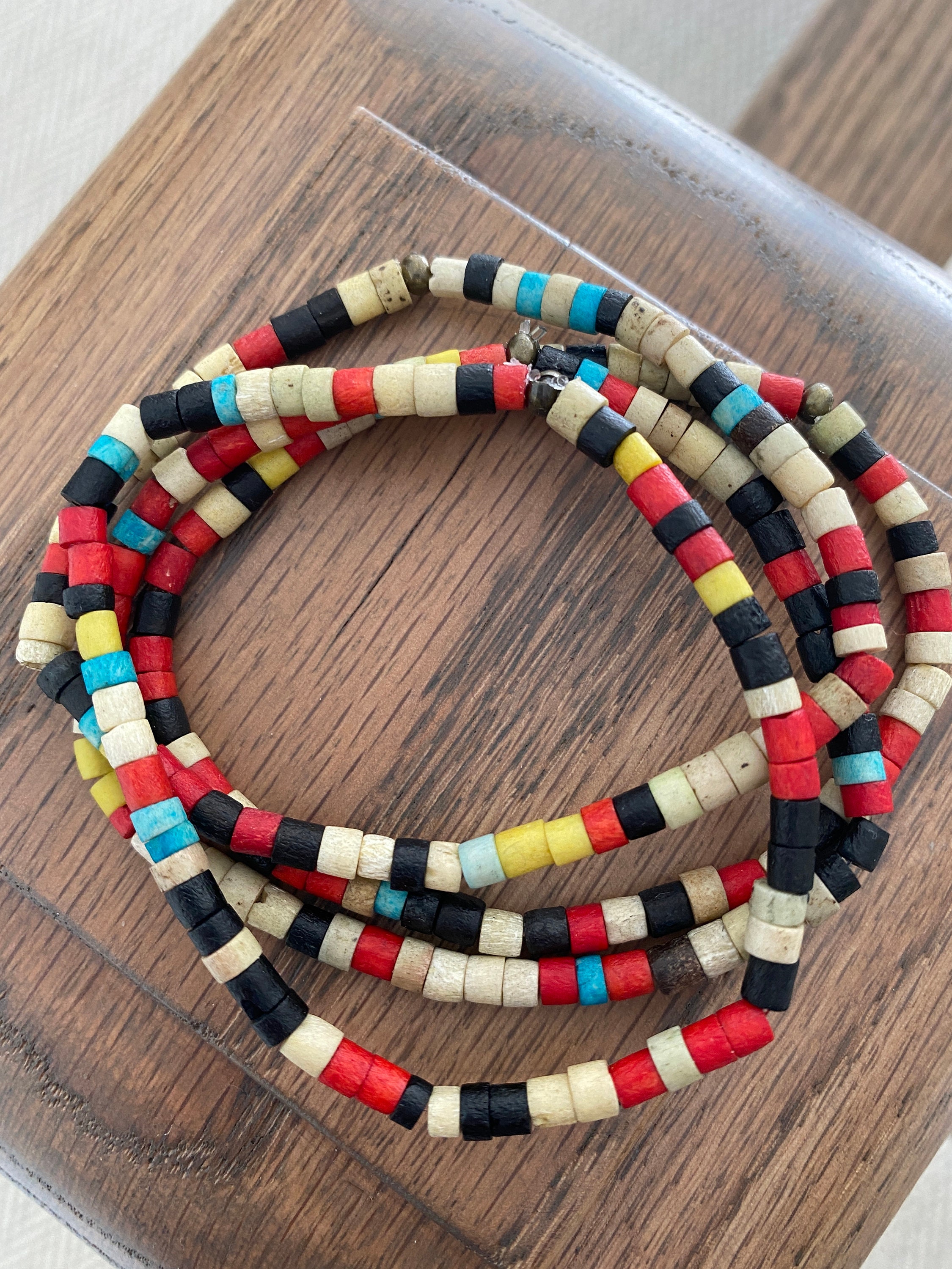 Mens Hand-beaded Bracelet Mens Stretch Bracelet Mens | Etsy