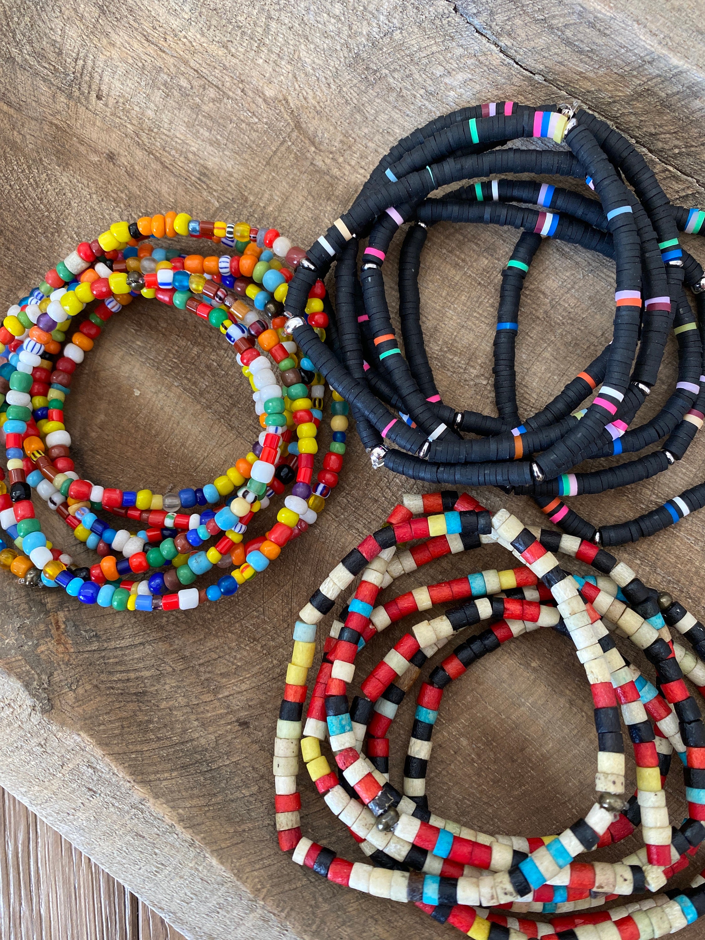 Mens Hand-beaded Bracelet Mens Stretch Bracelet Mens | Etsy