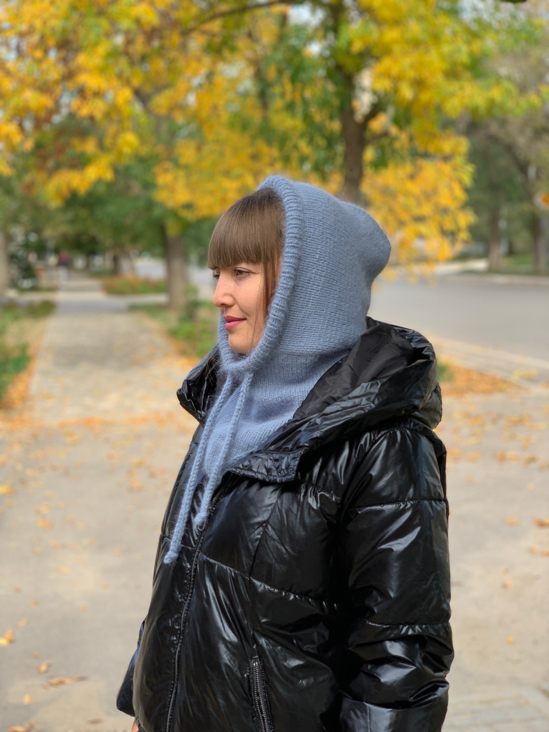 Balaclava Knit, Balaclava Hood, Balaclava Hat, Angora Hood, Bucket Hat ...