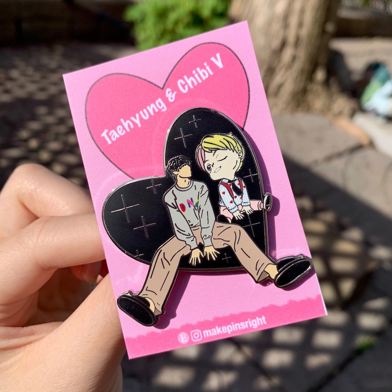 Bts Enamel Pin - Etsy