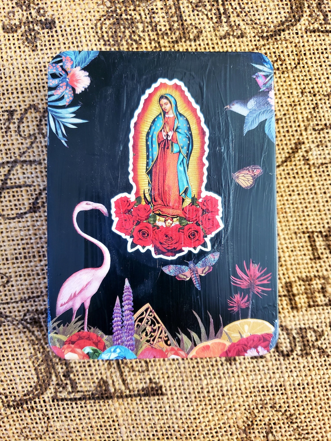 Virgin Mary Pocket Shrine, Mother Mary, Virgin Mary, Traveling Shrine ...