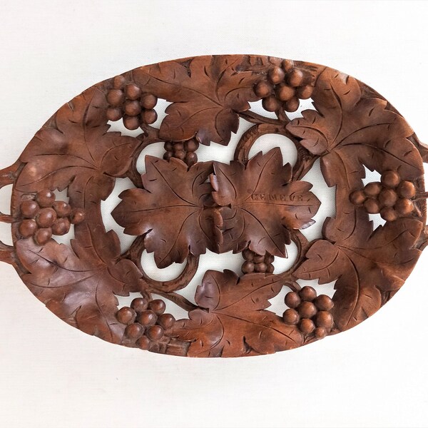 Carved Wooden Grapes - Etsy UK