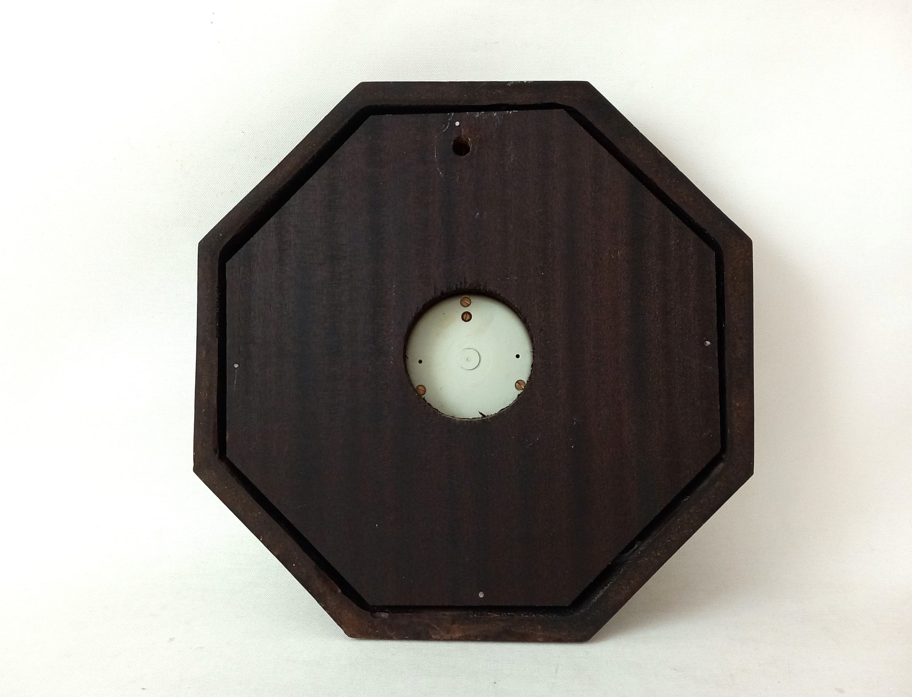 Antique Style Barometer LARGE Octagon Shape Barometer 29 Cm X 29 Cm Oak ...