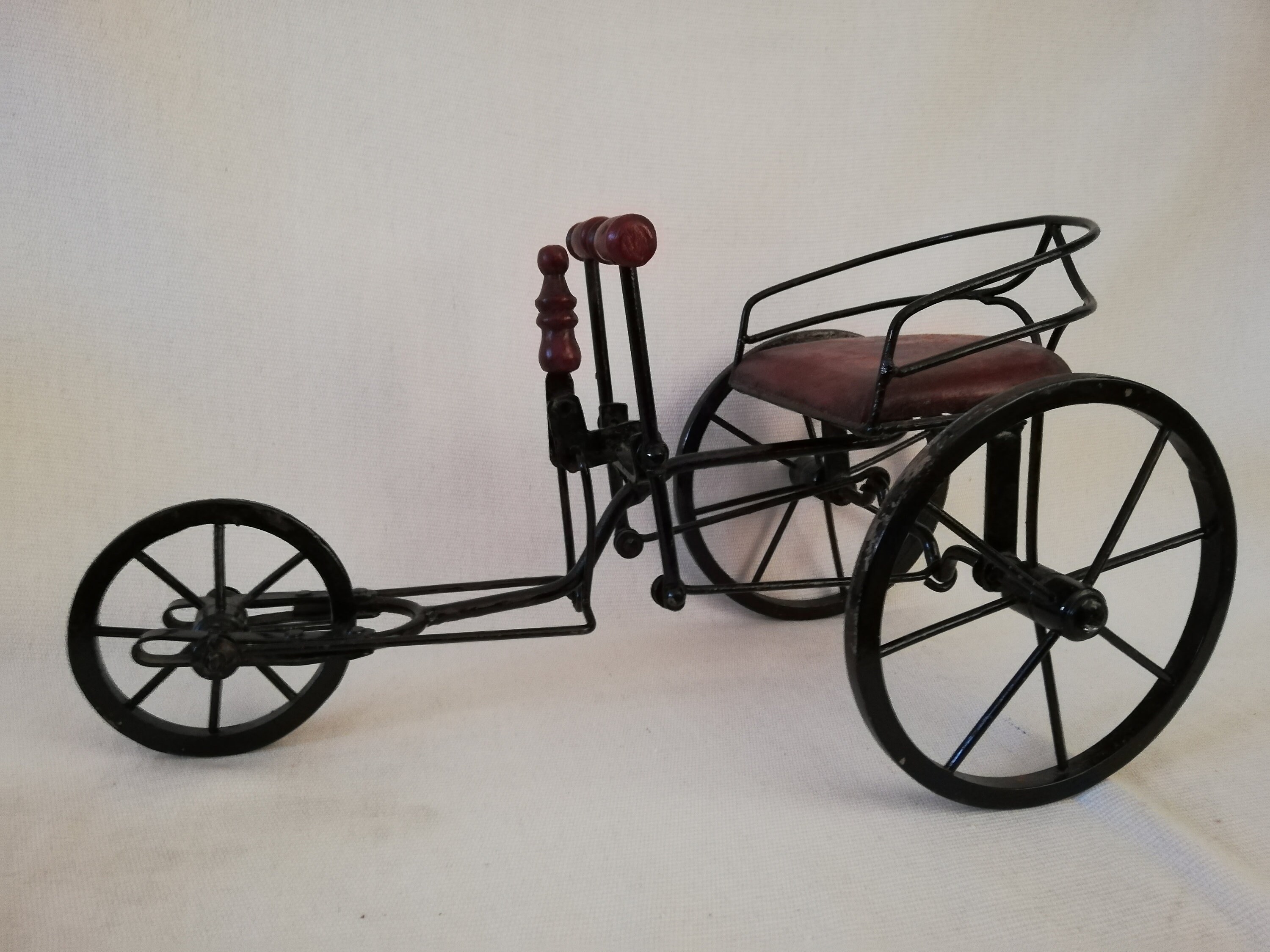 Antieke Fiets GROOT model van Driewieler fiets Verzamelobject Zeldzaam ...