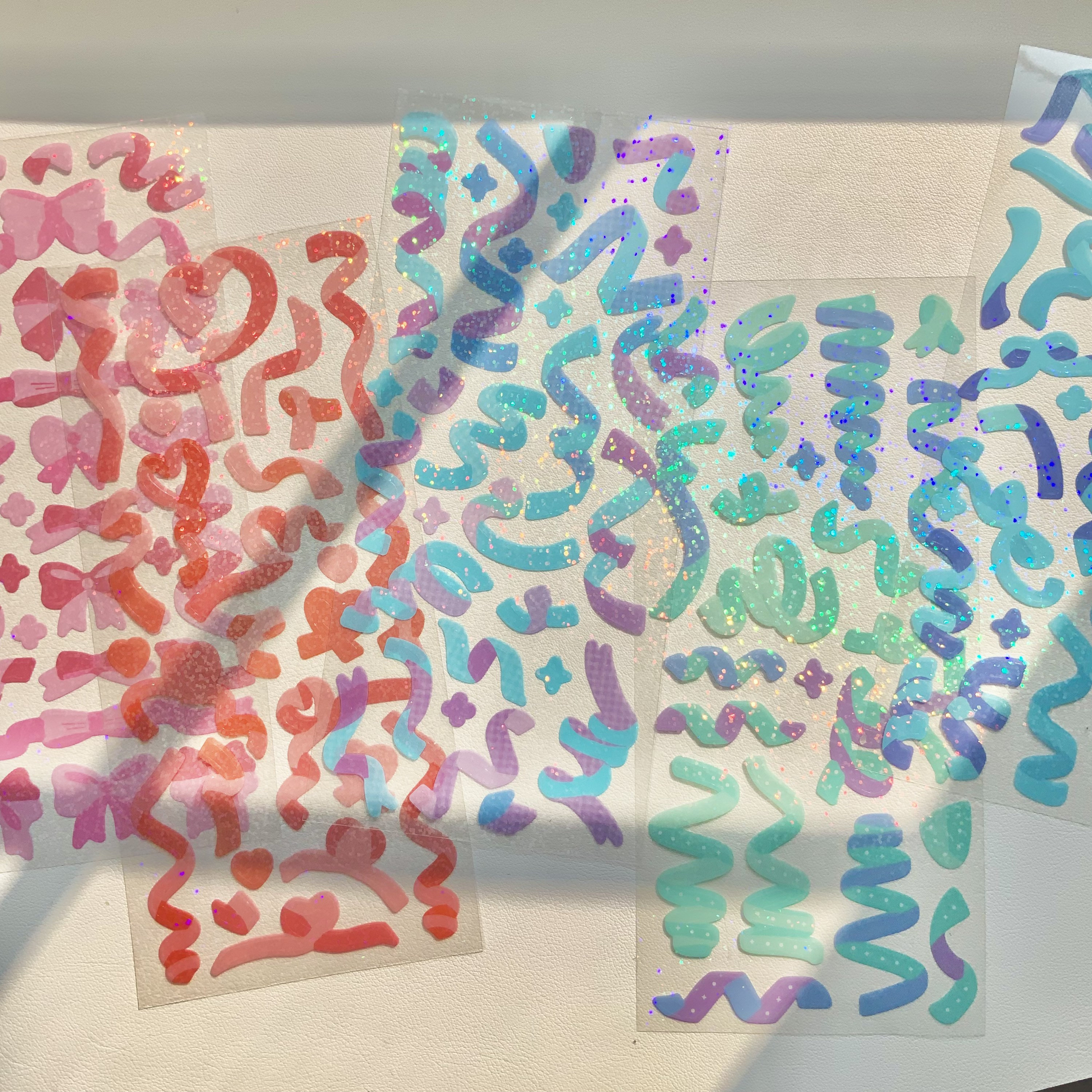 Polco Decorating Stickers Holographic Photo Cards - Etsy Canada