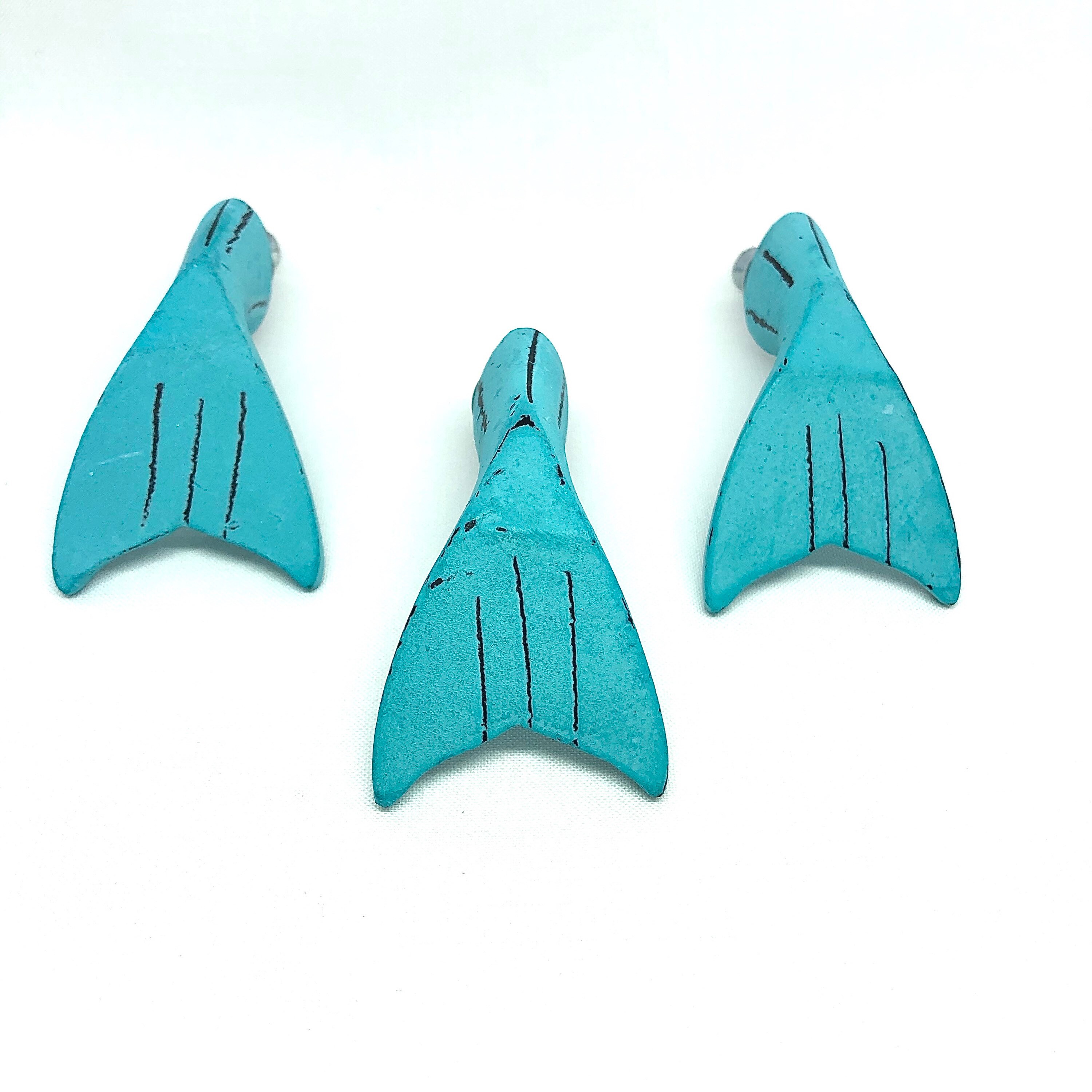 Mermaid Tail Knob Fish Tail Knob Cabinet Knob Drawer Pull | Etsy