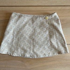 Vintage Micro Mini Wrap Skirt. Y2K Booty Skirt Low Rise Micro Skirt ...