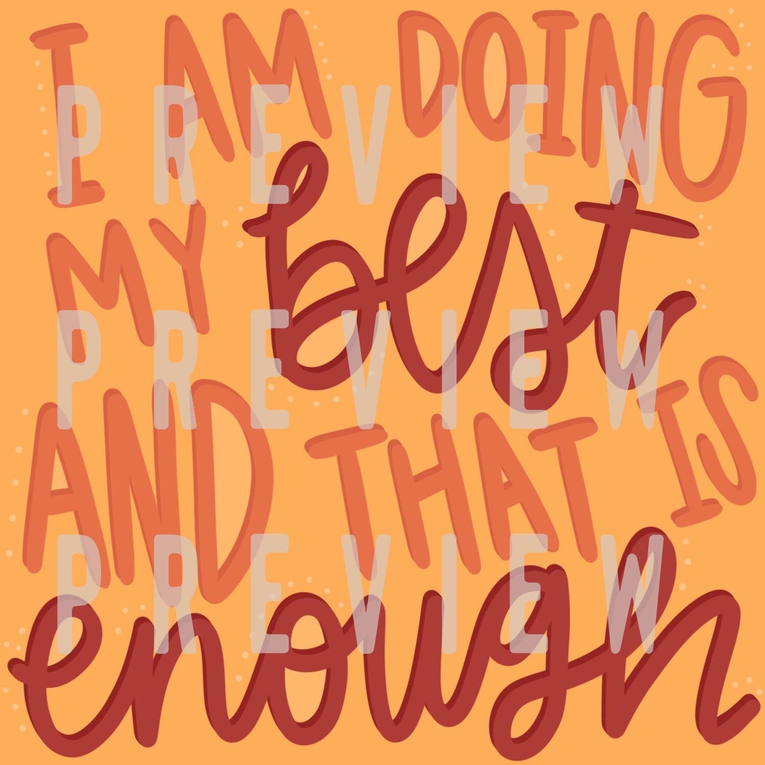 Doing My Best - Illustration - Digital INSTANT Download - Digital Print ...