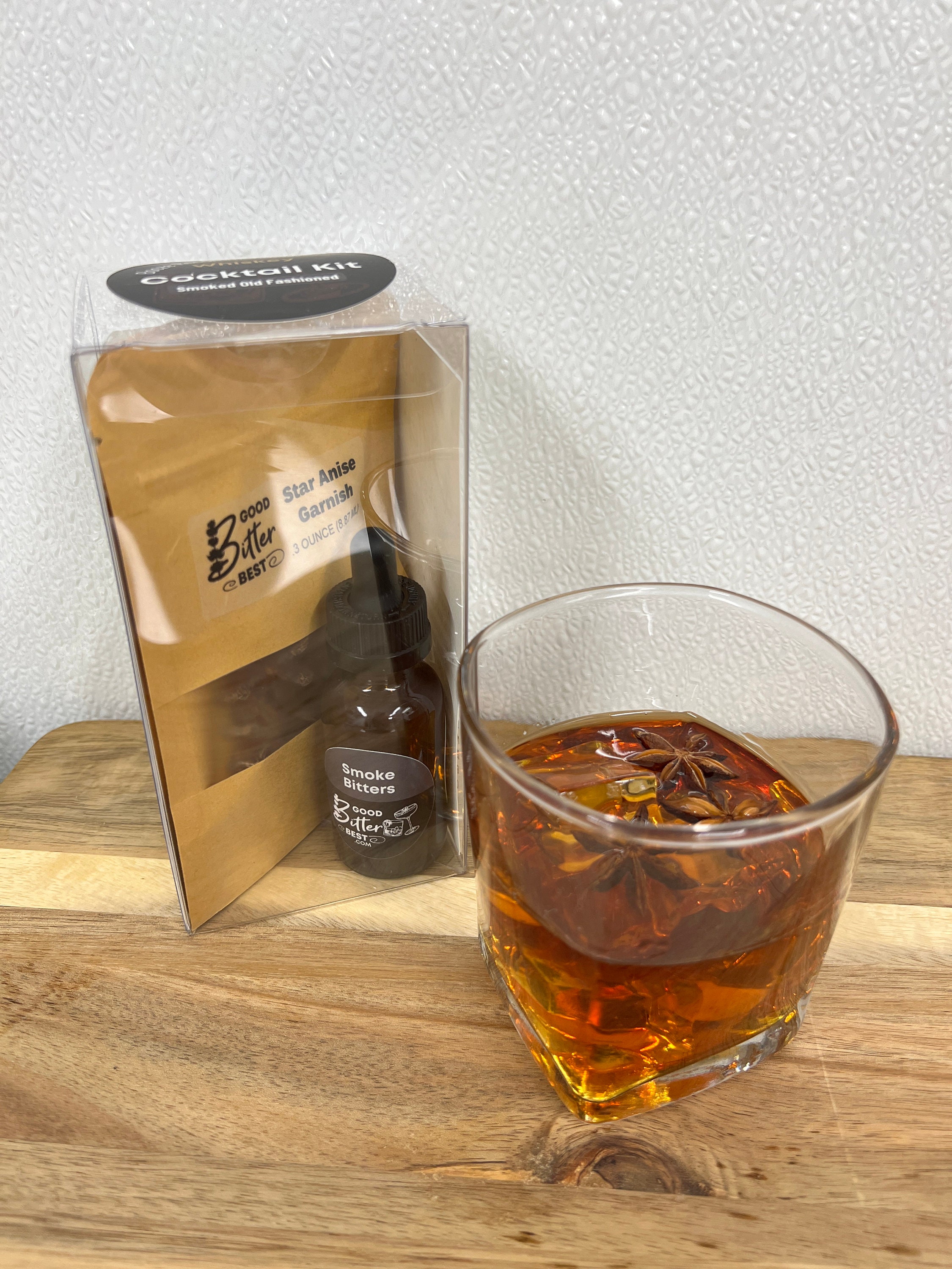 Smoke Cocktail Kit: Includes Bitters, Sugar, Garnish, and Recipe for ...