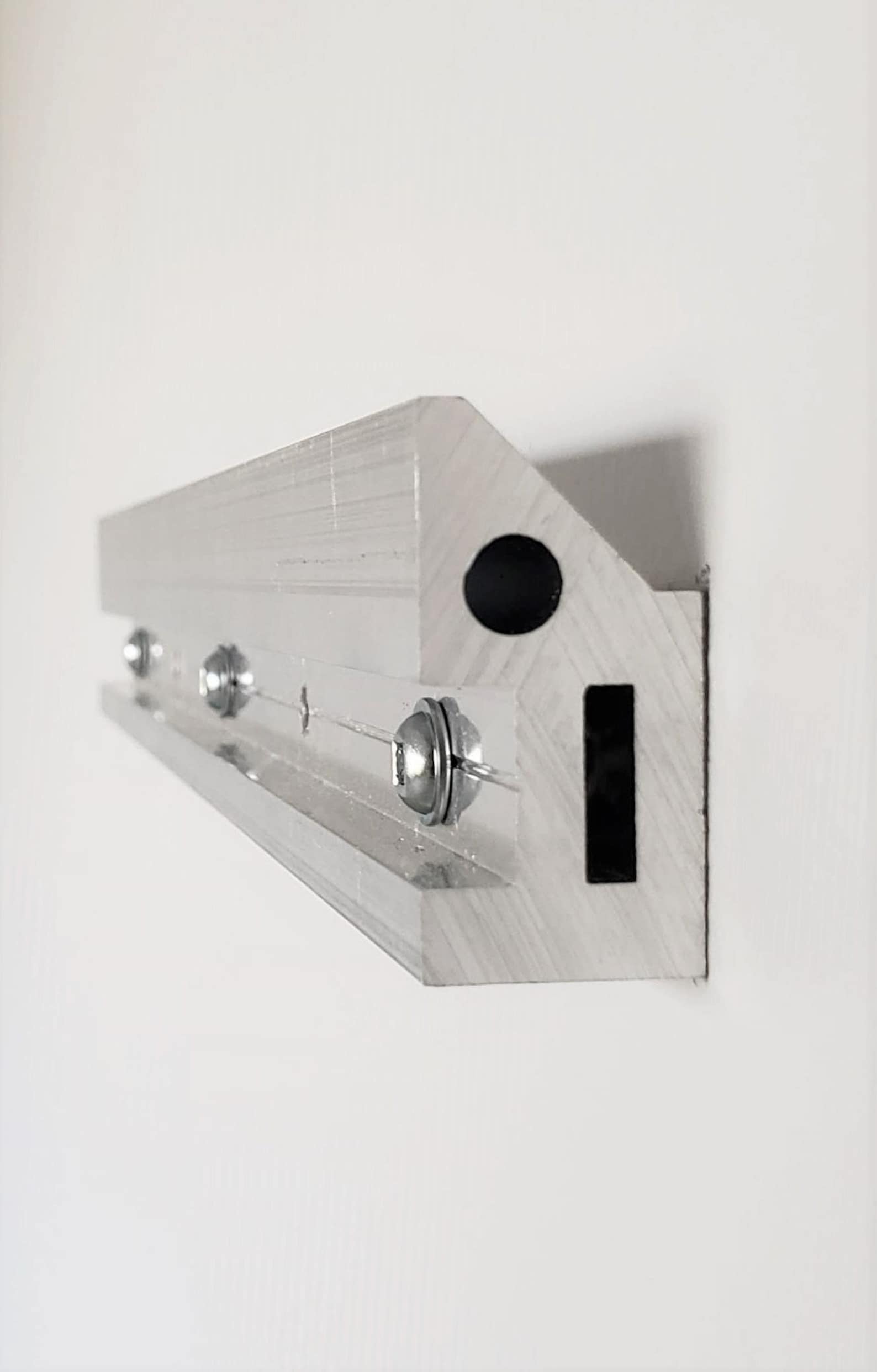 Super Heavy Duty French Cleat With Screw Holes Shelf Hanger - Etsy