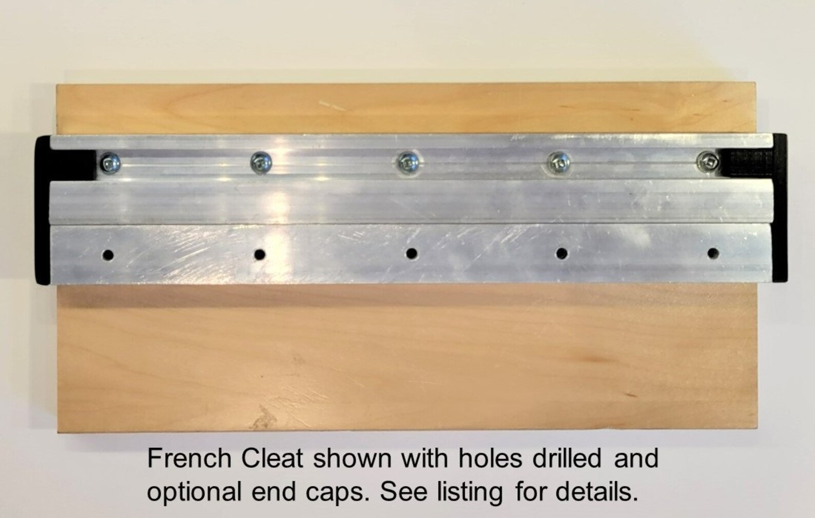 Super Heavy Duty French Cleat With Screw Holes Shelf Hanger - Etsy