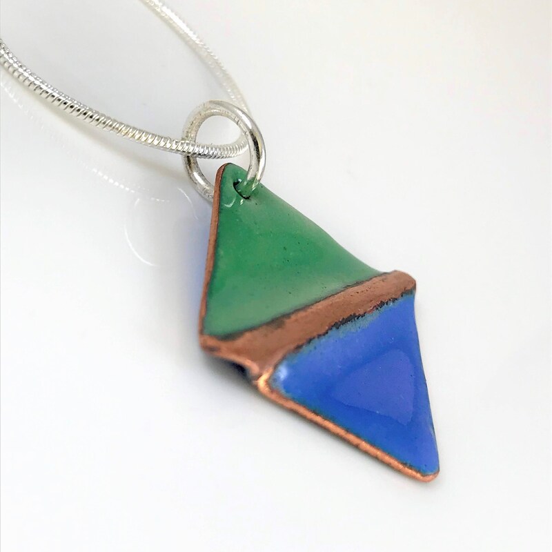Fold Formed Pendant - Etsy