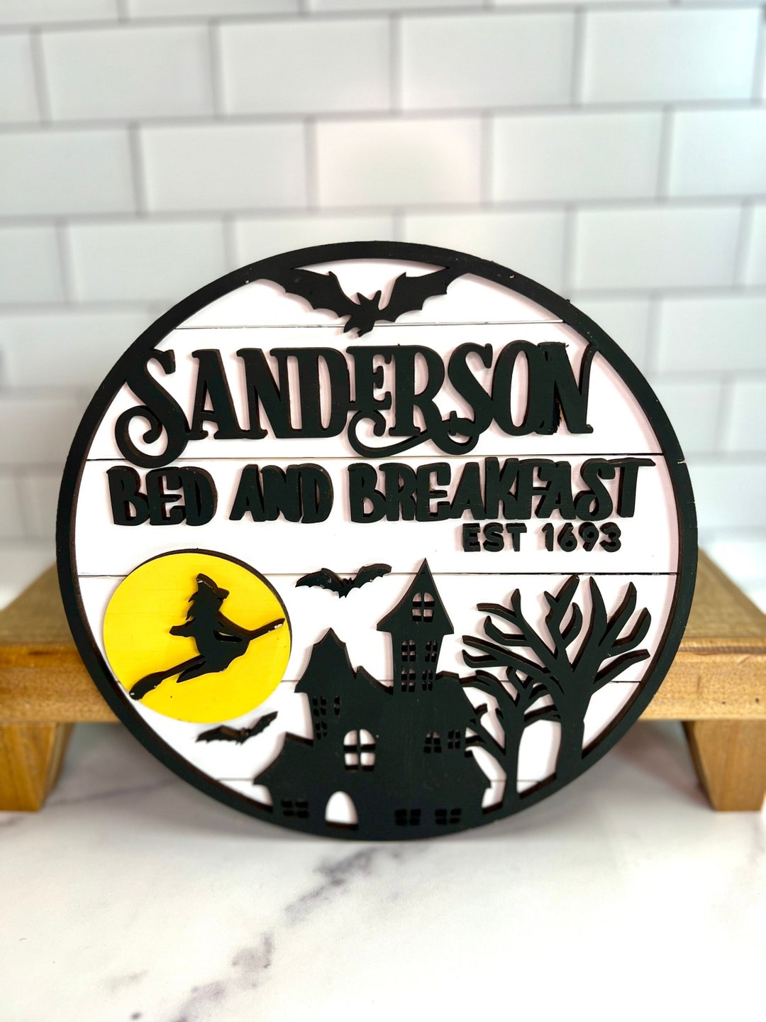 Sanderson Bed & Breakfast Wooden Sign - Etsy