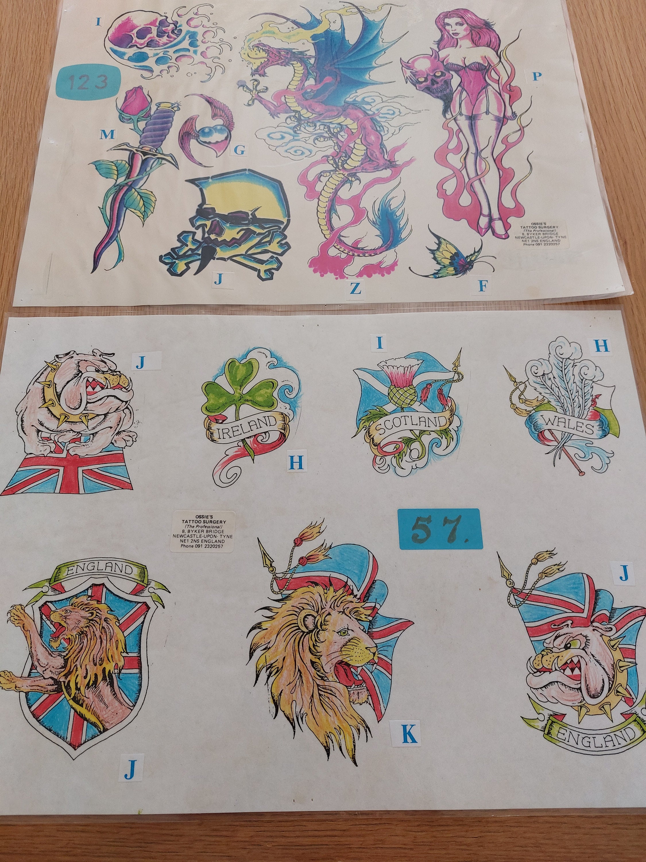 Vintage Tattoo Flash - Etsy