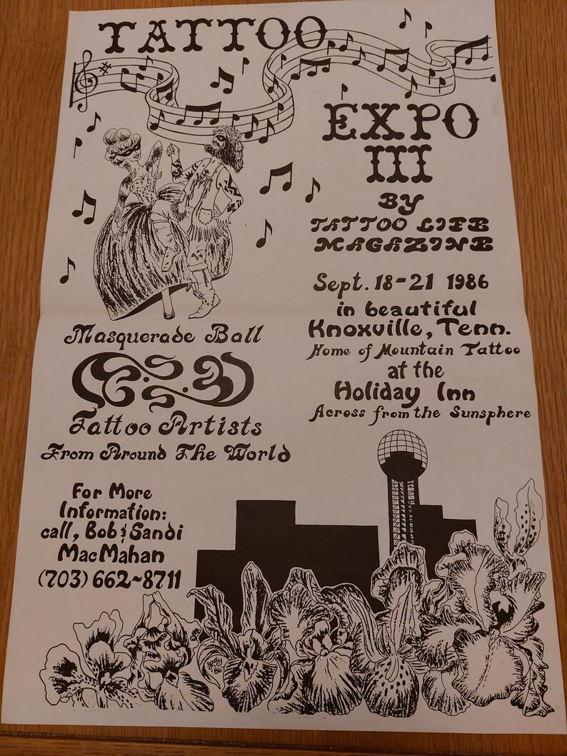 Tattoo Convention Posters - Etsy