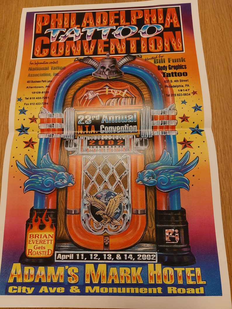Tattoo Convention Posters - Etsy