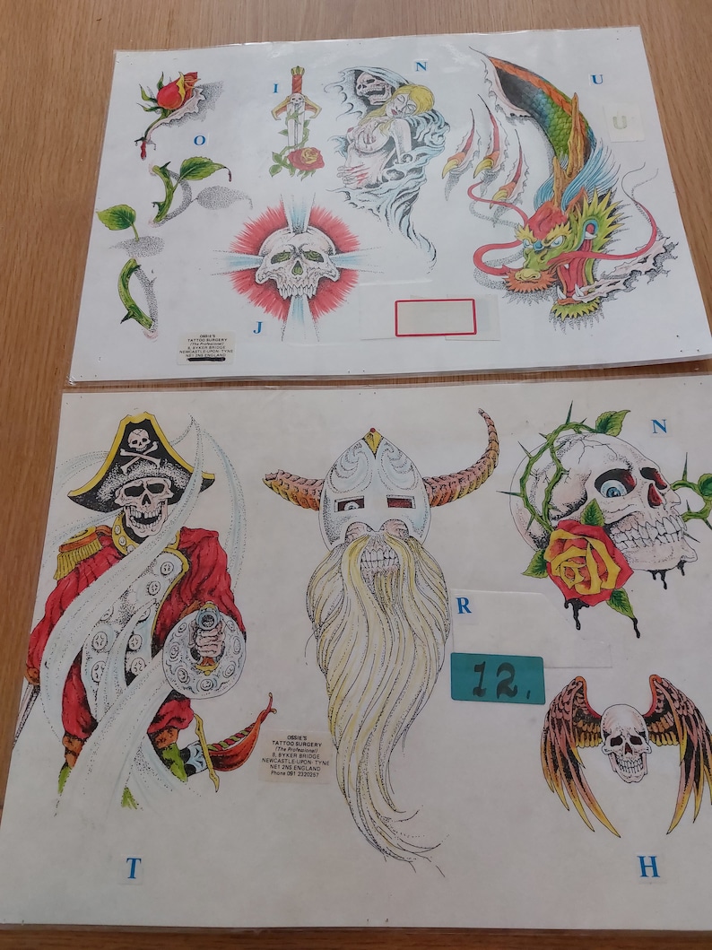 Tattoo Vintage Flash - Etsy