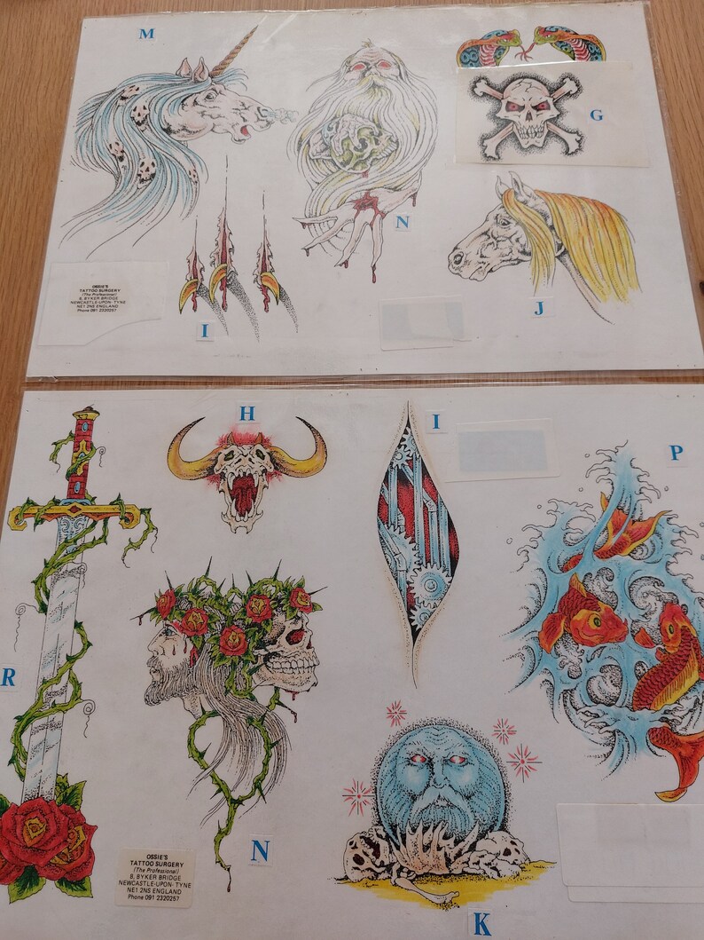 Vintage Tattoo Flash - Etsy